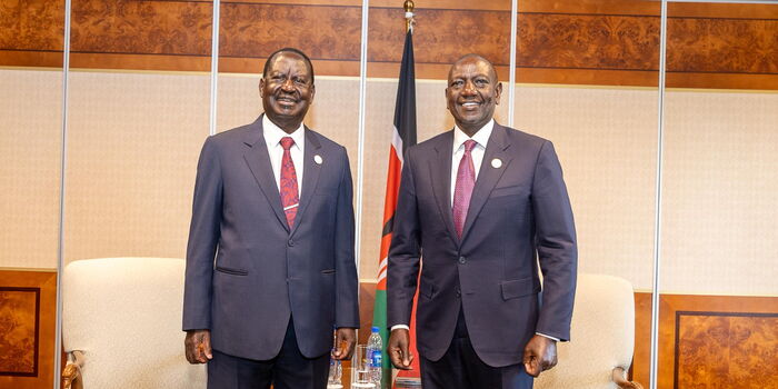 Ruto and Raila Sign MOU That Will See Kenya Kwanza and ODM Work Together - Kenyans.co.ke